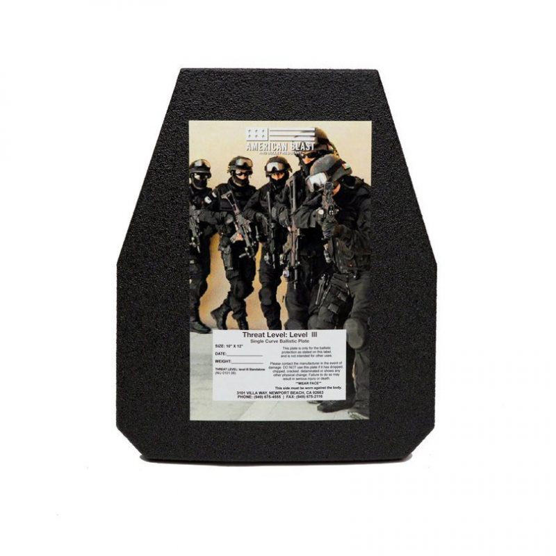Bulletproof 25 lbs Ballistic Shield 40" x 20" with Viewport- NIJ Level ...