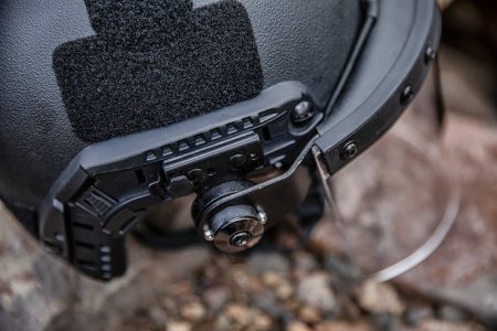 Riot Helmet Visor- ARC Rail Mount Compatible with Rubberized Seal ...