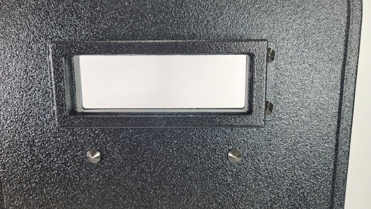 Bulletproof Lightweight 20 lbs Ballistic Shield 30" x 20" with Viewport ...